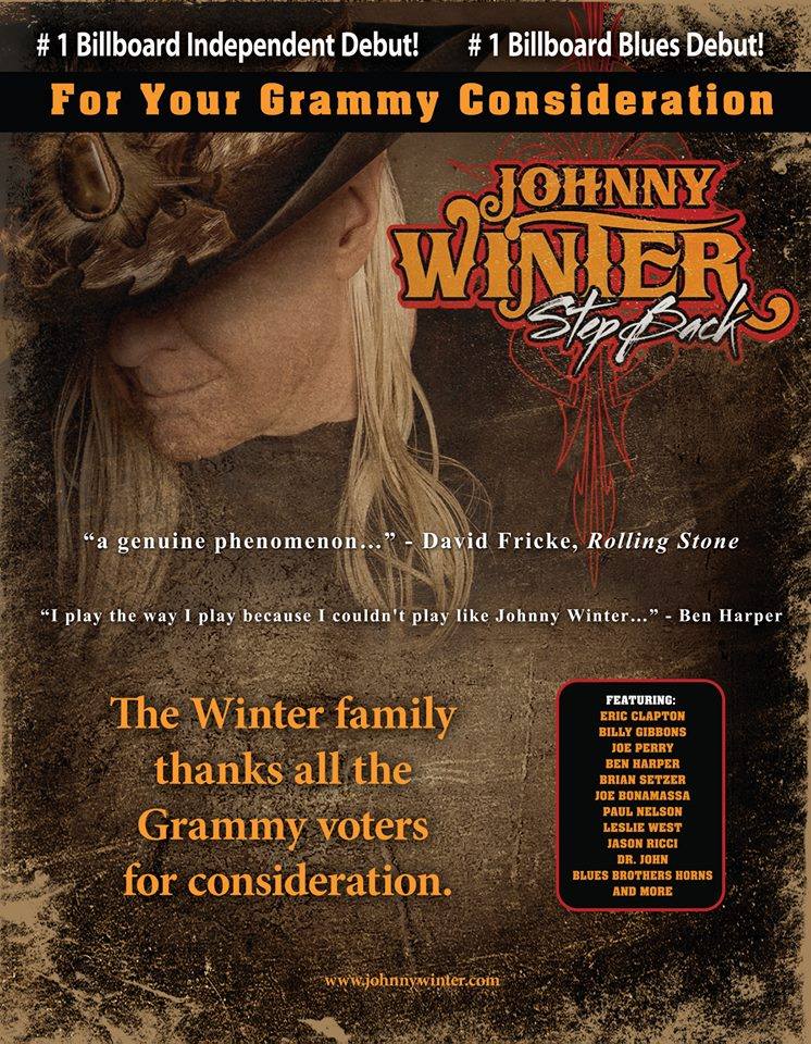 One of Johnny Winter’s final wishes may be granted, His “Step Back ...